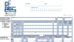 Modello Unico mini 2012 editabile - Consulenza fiscale e ...