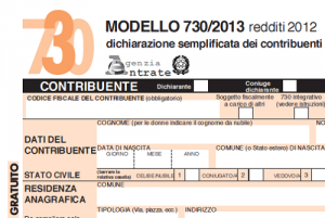 Modello 730 2013 da scaricare - Consulenza fiscale e approfondimenti ...